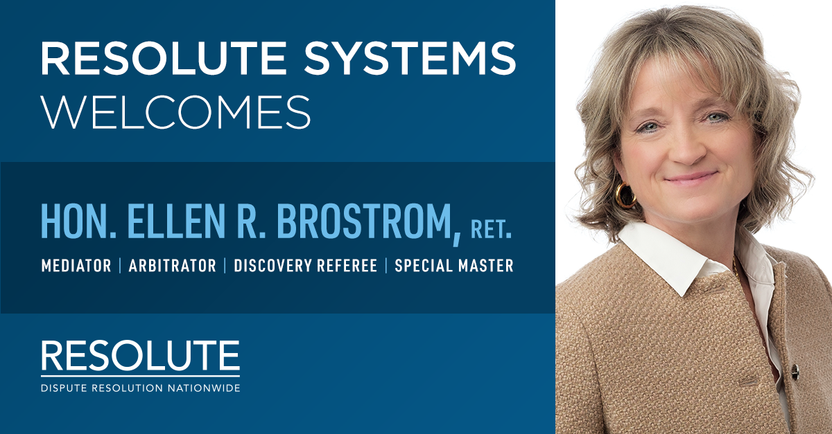 Former Milwaukee Circuit Court Judge Ellen R. Brostrom… • Resolute Systems